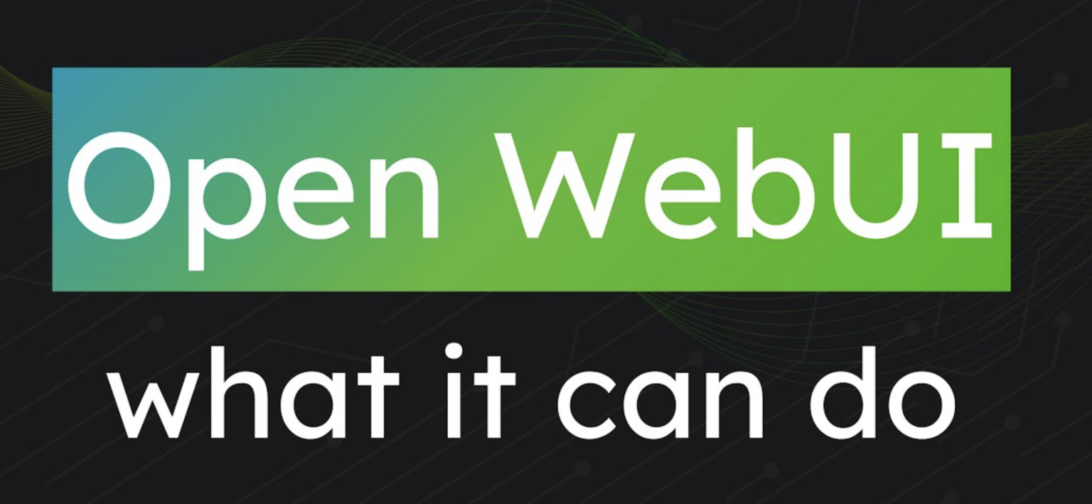 Open WebUI Archives - Open WebUI